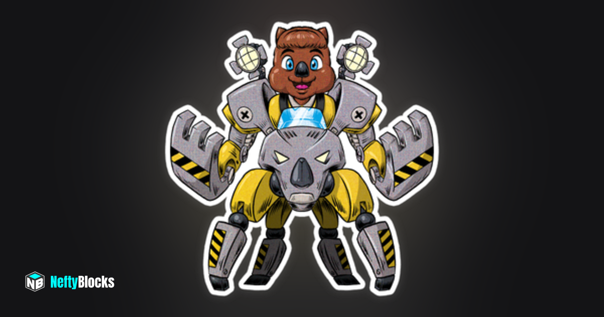 Engineer - Yellow Team Sticker | NeftyBlocks | The #1 Trade to Earn NFT ...