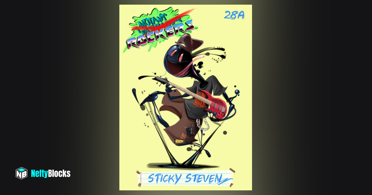 Sticky Steven #15 | NeftyBlocks | The #1 Trade to Earn NFT Marketplace ...