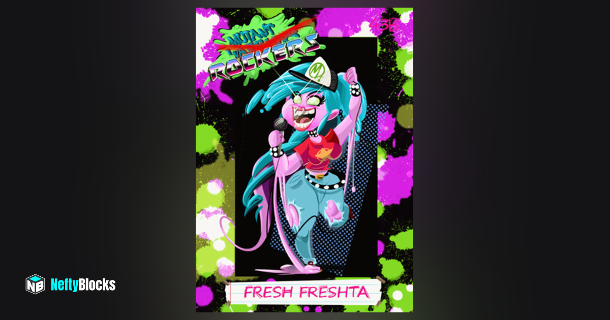 Fresh Freshta #262 | NeftyBlocks | The #1 Trade to Earn NFT Marketplace ...