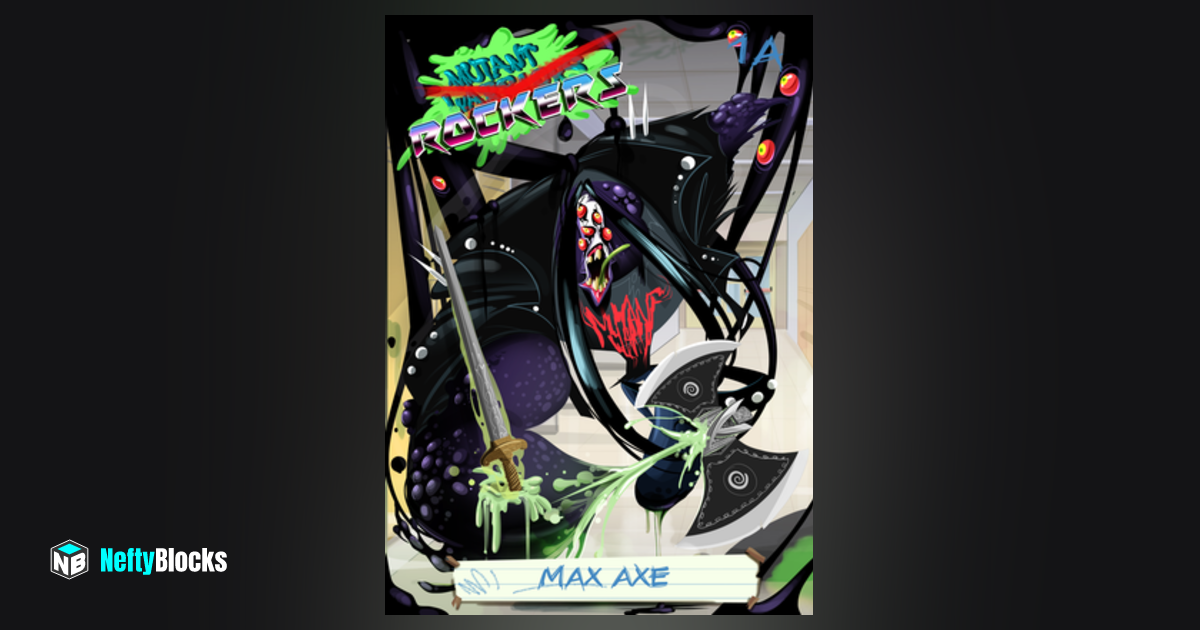 Max Axe | NeftyBlocks | The #1 Trade to Earn NFT Marketplace on WAX
