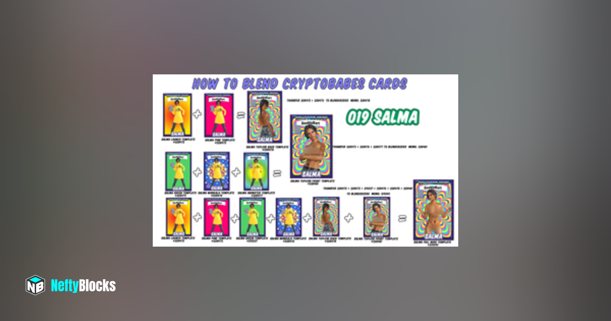 Salma Double Bart Blend Tuto #163 | NeftyBlocks | The #1 Trade to Earn ...