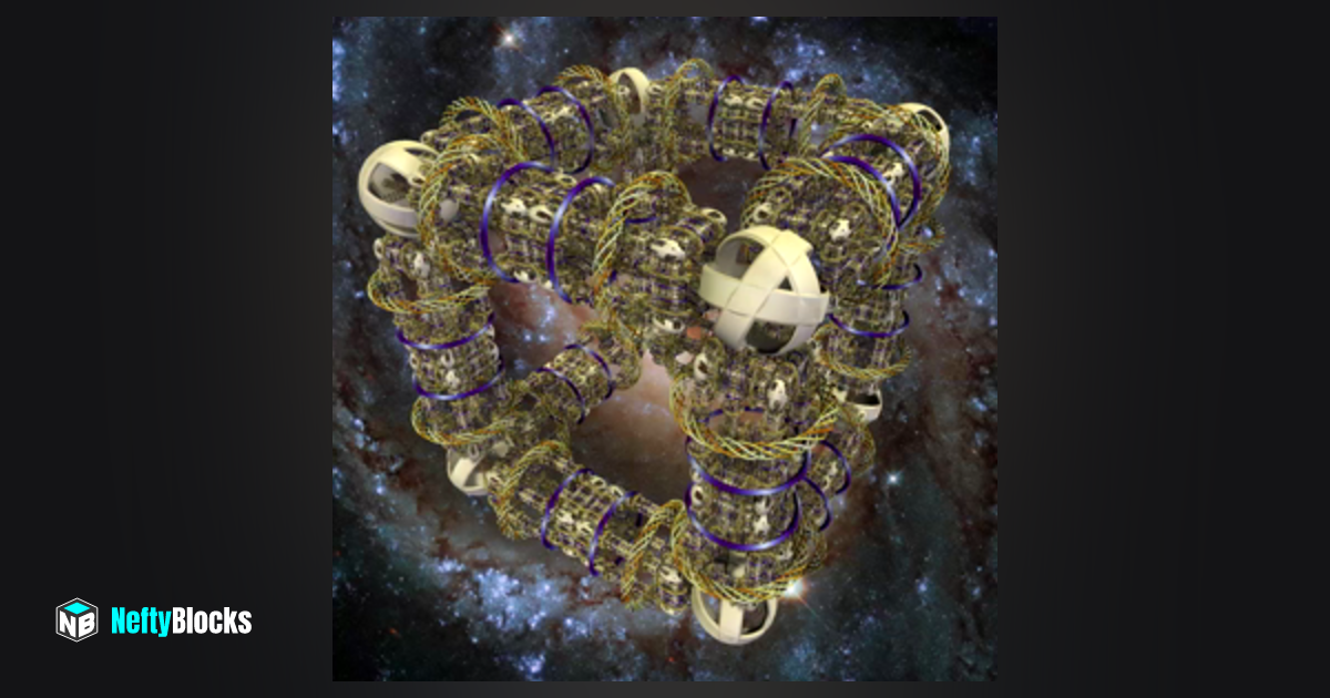 Borg Cube #2 | NeftyBlocks | The #1 Trade to Earn NFT Marketplace on WAX