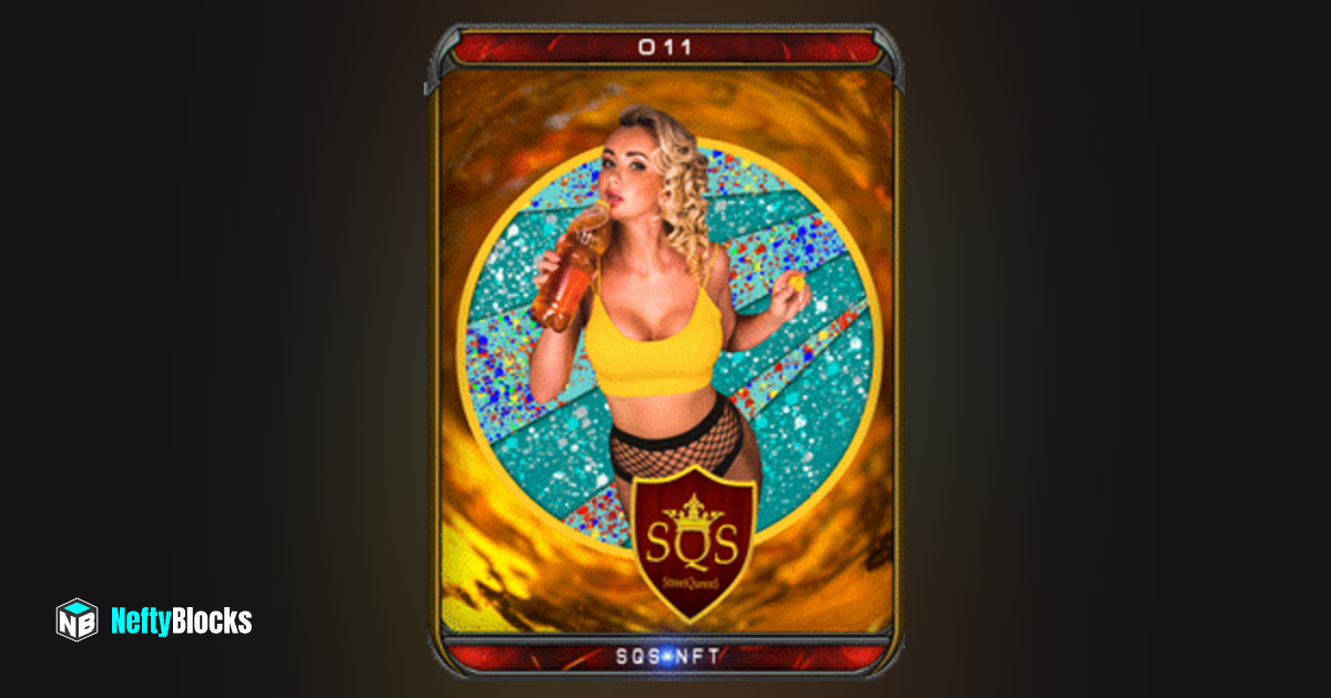 SQS NFT 011 #4 | NeftyBlocks | The #1 Trade to Earn NFT Marketplace on WAX