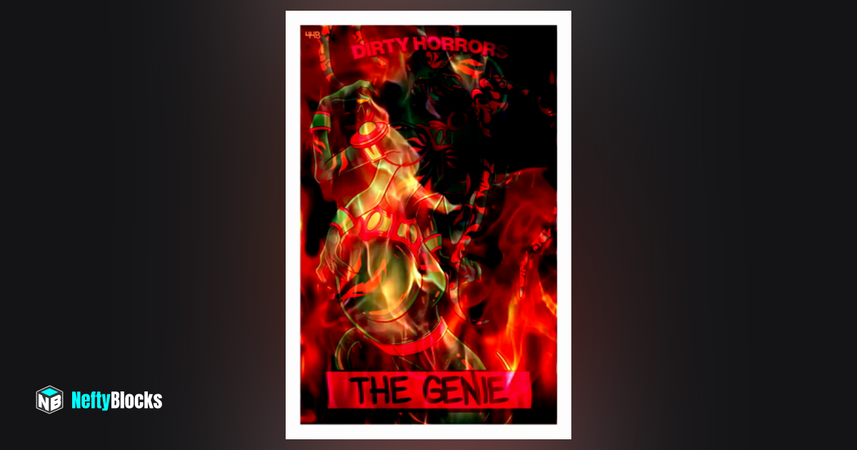 The Genie #15 | NeftyBlocks | The #1 Trade to Earn NFT Marketplace on WAX