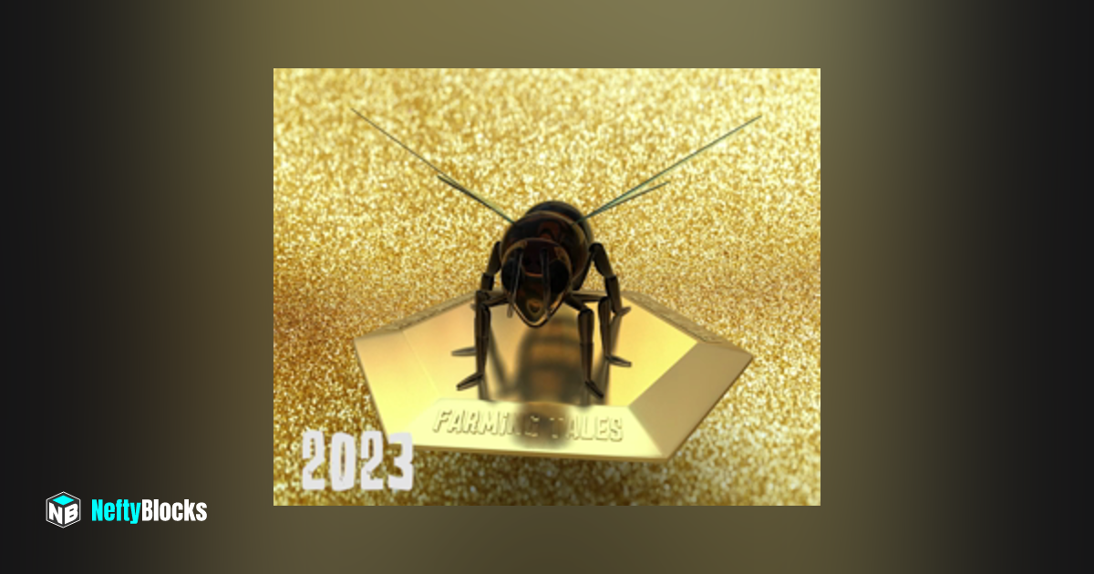 Foraging Bee | NeftyBlocks | The #1 Trade to Earn NFT Marketplace on WAX