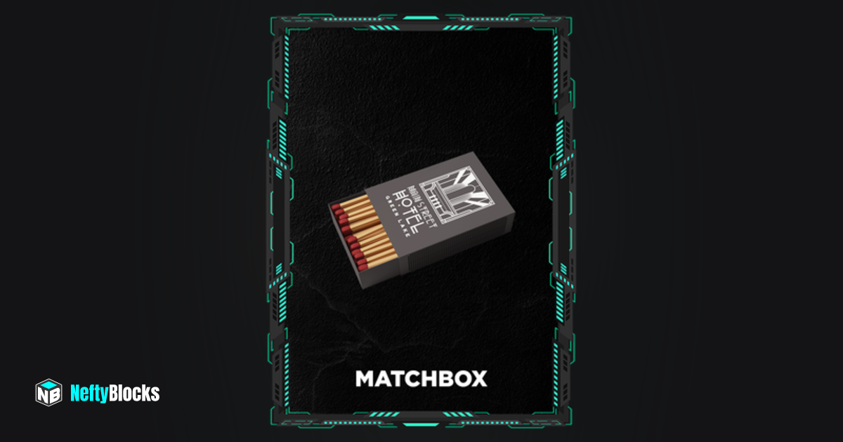 Matchbox #254 | NeftyBlocks | The #1 Trade to Earn NFT Marketplace on WAX