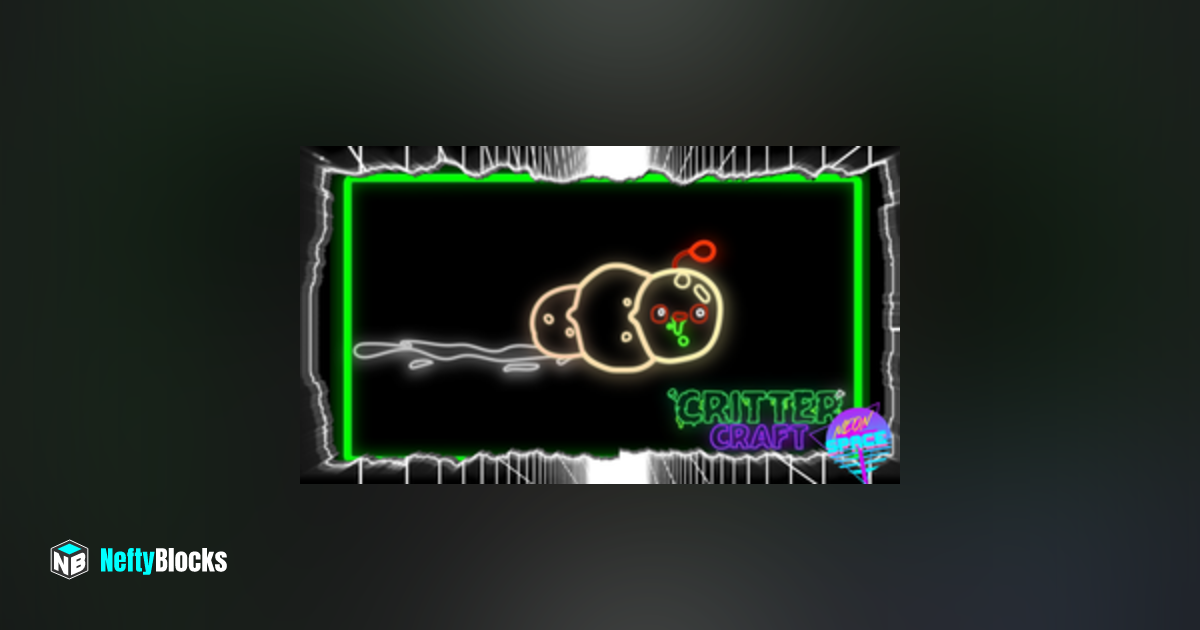 Critter Craft #252 | NeftyBlocks | The #1 Trade to Earn NFT Marketplace ...