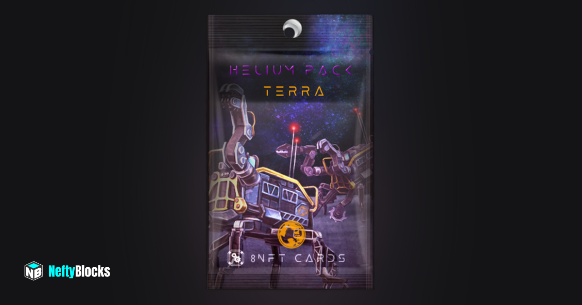 Helium Pack Terra Machines #12 | NeftyBlocks | The #1 Trade to Earn NFT ...