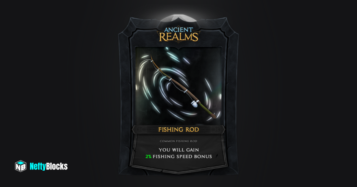 Fishing Rod #630 | NeftyBlocks | The #1 Trade to Earn NFT Marketplace ...