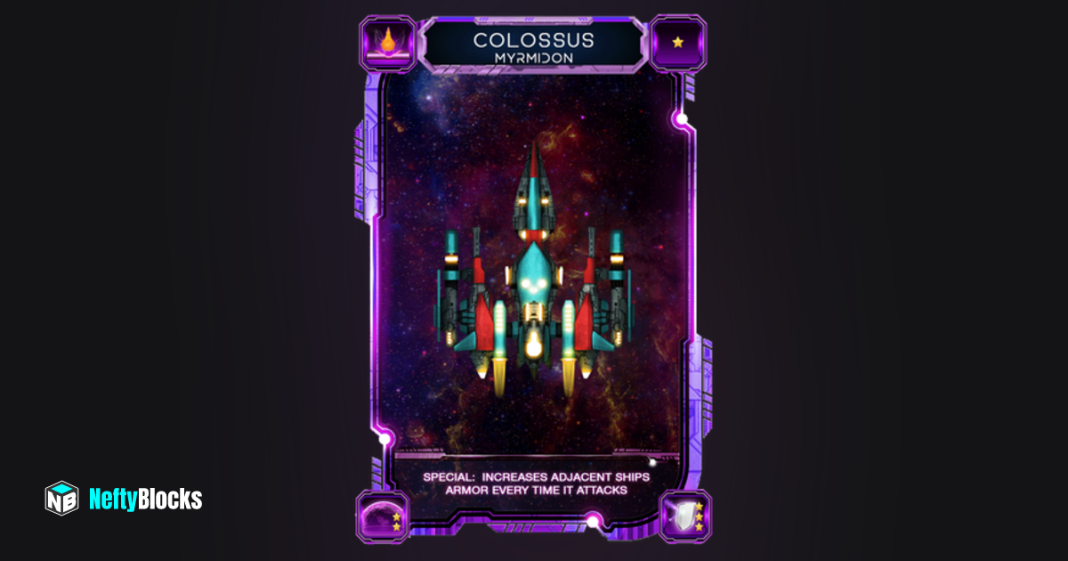 Colossus | NeftyBlocks | The #1 Trade to Earn NFT Marketplace on WAX
