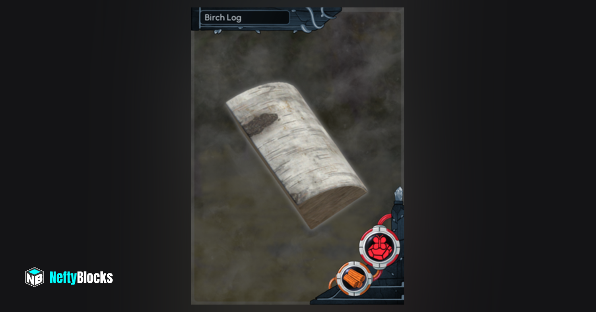 Birch Log #56234 | NeftyBlocks | The #1 Trade to Earn NFT Marketplace ...