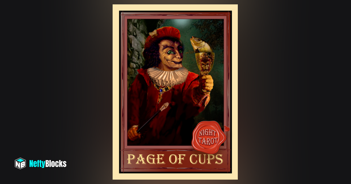 Page of cups #12 | NeftyBlocks | The #1 Trade to Earn NFT Marketplace ...