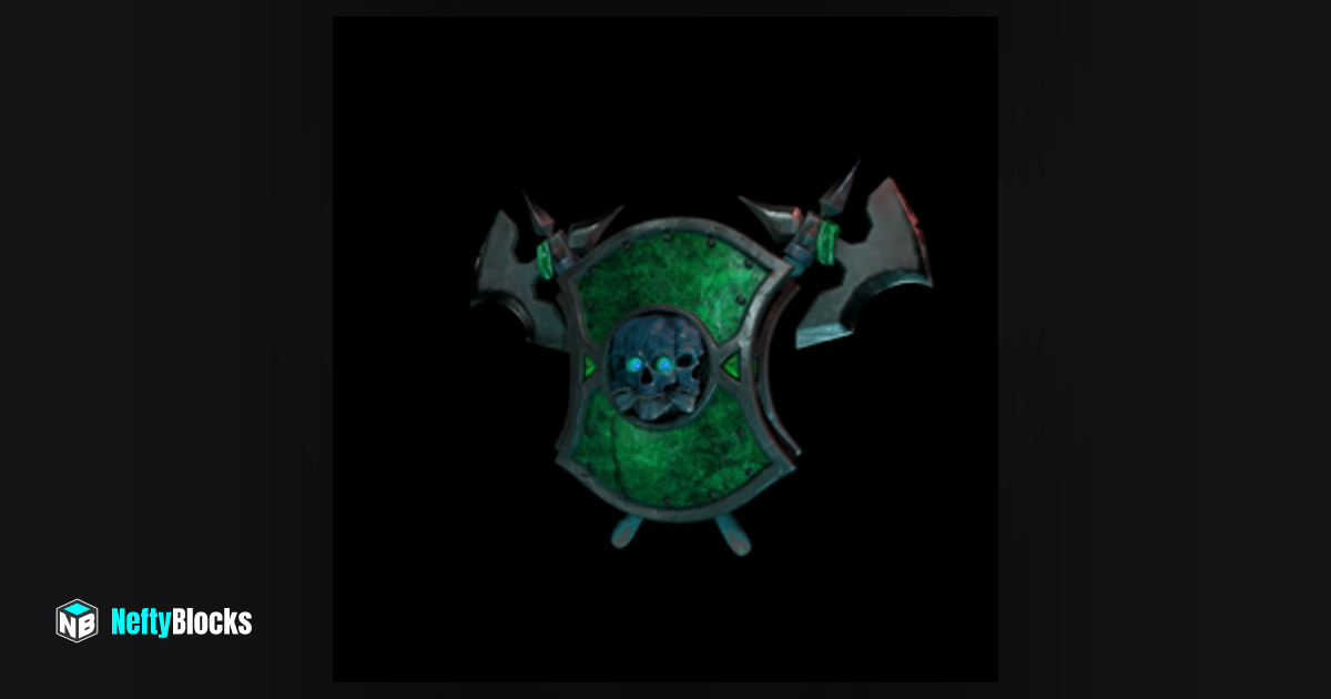 Conqueror's Shield #519 | NeftyBlocks | The #1 Trade to Earn NFT ...