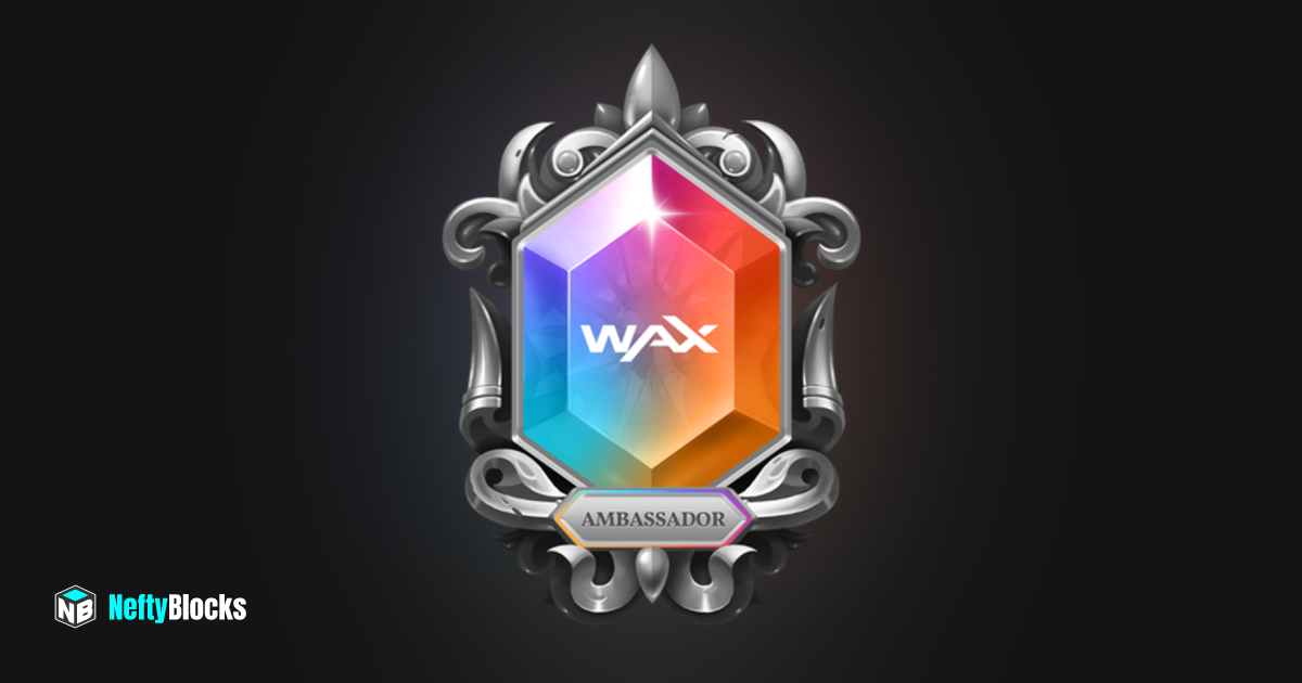 Silver Ambassador Badge | NeftyBlocks | The #1 Trade to Earn NFT ...