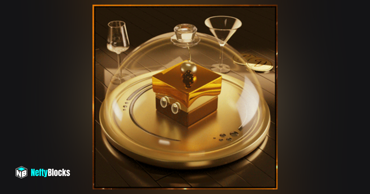 Royal Choc Cherry Cake #13 | NeftyBlocks | The #1 Trade to Earn NFT ...