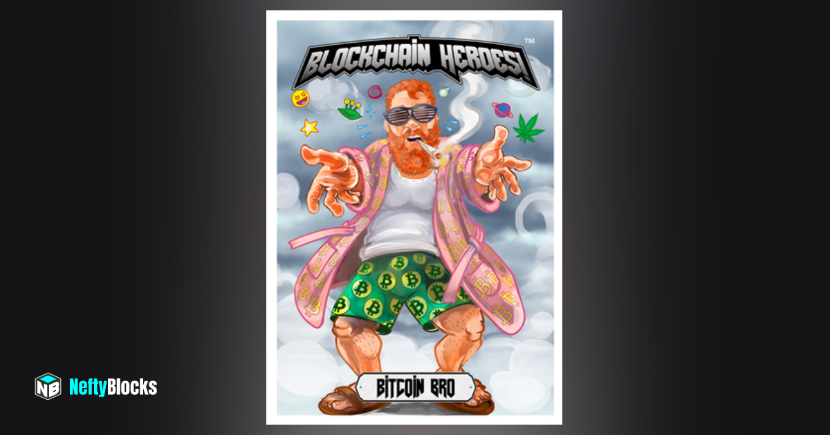 Bitcoin Bro | NeftyBlocks | The #1 Trade to Earn NFT Marketplace on WAX