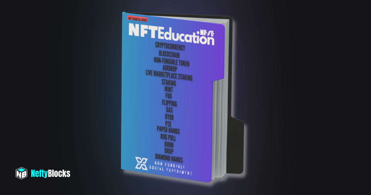 NFT Education Complete Folder #281 | NeftyBlocks | The #1 Trade to Earn NFT Marketplace on WAX