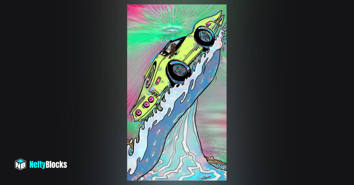 The Surreal Surfmobile | NeftyBlocks | The #1 Trade to Earn NFT ...