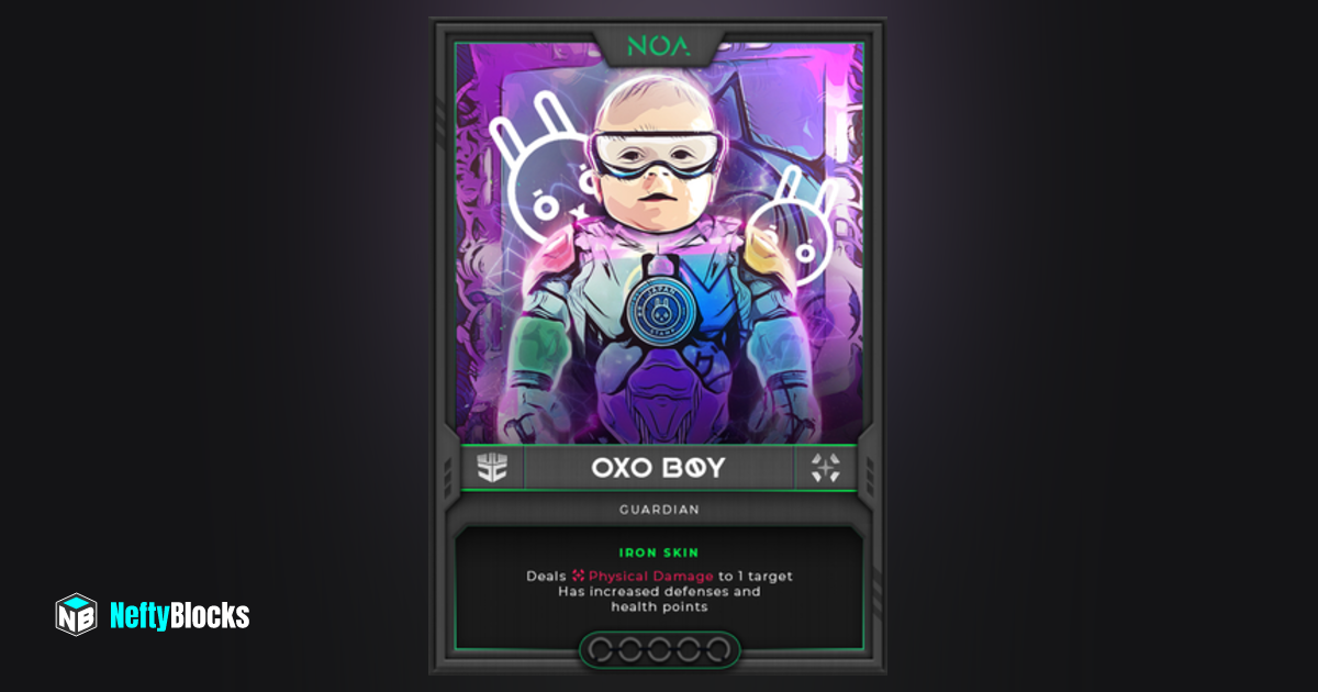 OxO Boy #1950 | NeftyBlocks | The #1 Trade to Earn NFT Marketplace on WAX