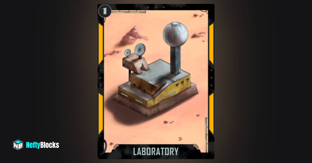 Laboratory Level One | NeftyBlocks | The #1 Trade to Earn NFT Marketplace on WAX