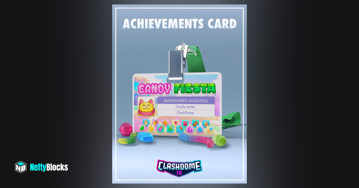 Candy Fiesta Player Data #1353 | NeftyBlocks | The #1 Trade to Earn NFT ...