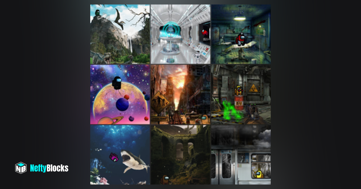 Promo card - Find the Impostor #104 | NeftyBlocks | The #1 Trade to Earn NFT Marketplace on WAX