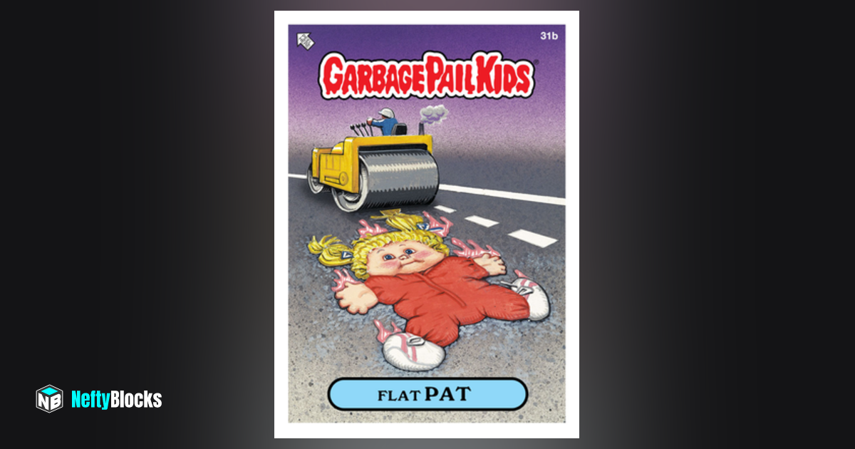 Flat Pat #157 | NeftyBlocks | The #1 Trade to Earn NFT Marketplace on WAX