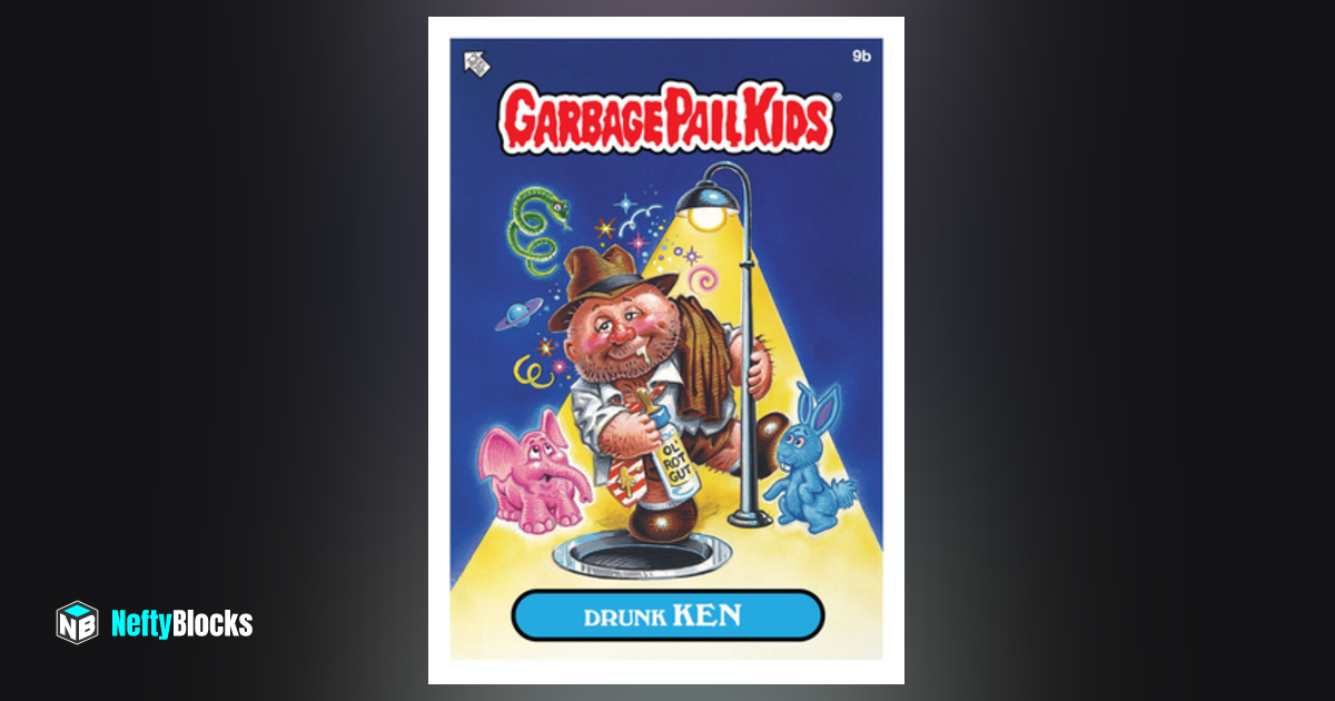 Drunk Ken #119 | NeftyBlocks | The #1 Trade to Earn NFT Marketplace on WAX