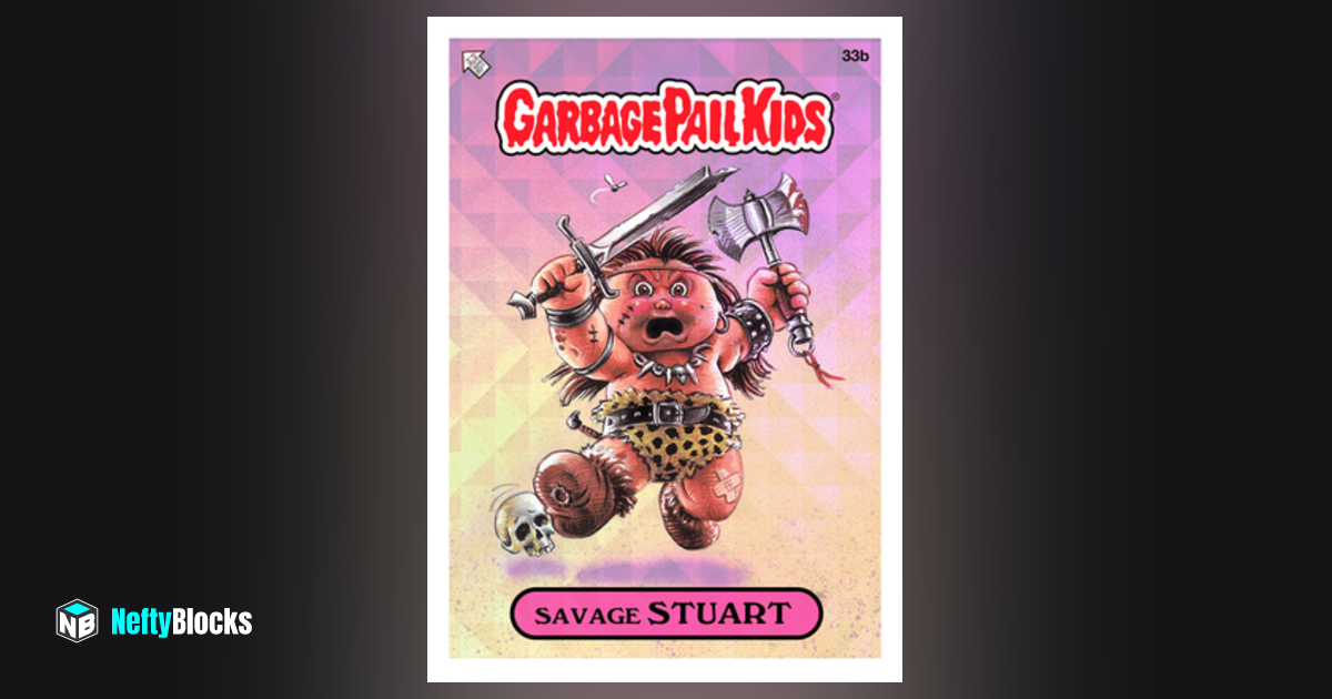 Savage Stuart #3 | NeftyBlocks | The #1 Trade to Earn NFT Marketplace ...