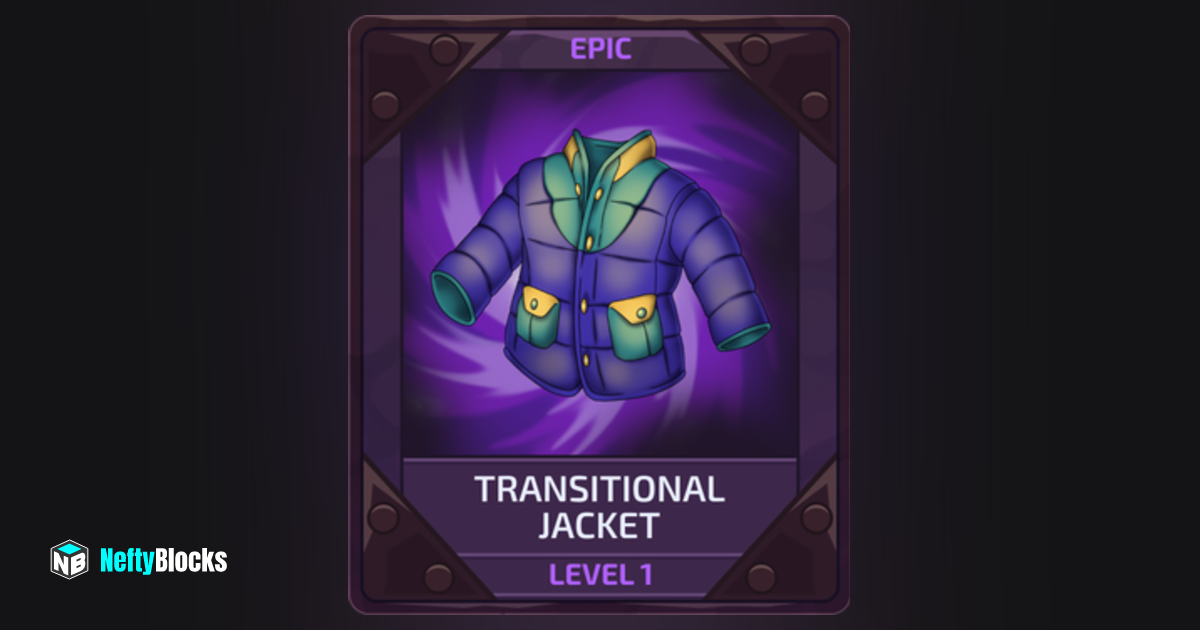 Transitional Jacket – Level 1 #4768 | NeftyBlocks | The #1 Trade to ...