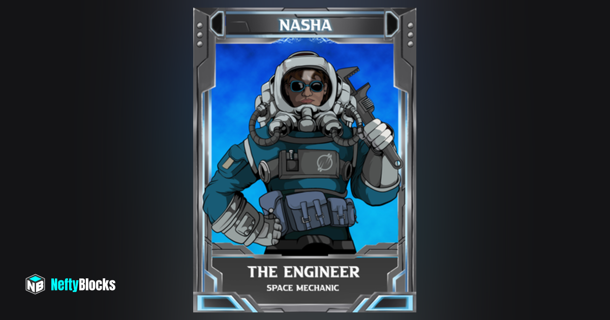 V2 Nasha - The Engineer Hero | NeftyBlocks | The #1 Trade to Earn NFT ...