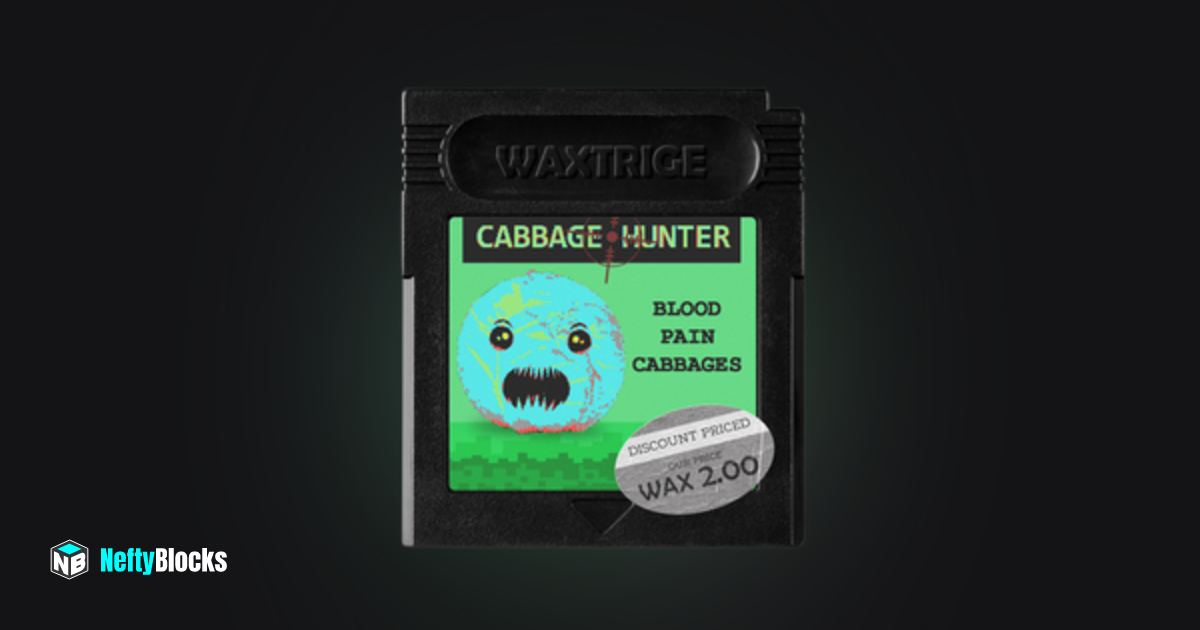 Cabbage Hunter #32 | NeftyBlocks | The #1 Trade to Earn NFT Marketplace ...