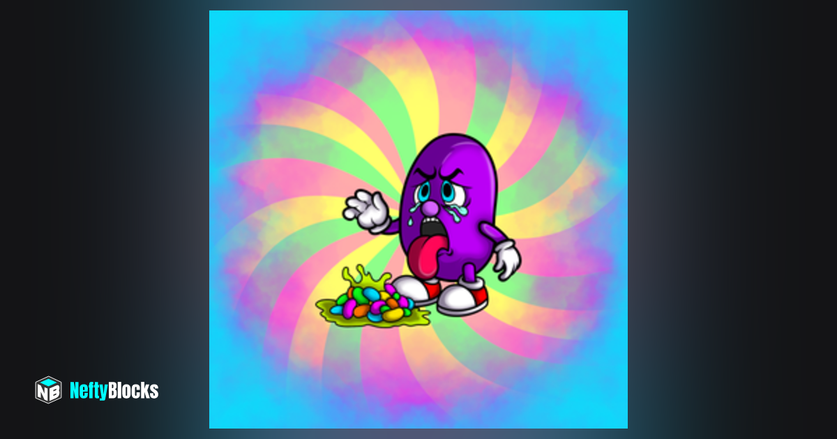 Barf Bean #346 | NeftyBlocks | The #1 Trade to Earn NFT Marketplace on WAX