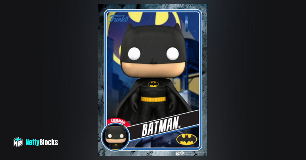 Batman #1896 | NeftyBlocks | The #1 Trade to Earn NFT Marketplace on WAX