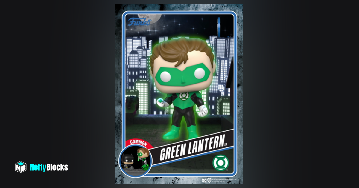 Green Lantern #3779 | NeftyBlocks | The #1 Trade to Earn NFT ...