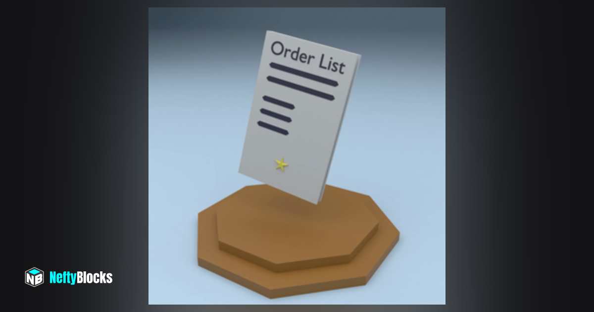 Common order #1973 | NeftyBlocks | The #1 Trade to Earn NFT Marketplace ...