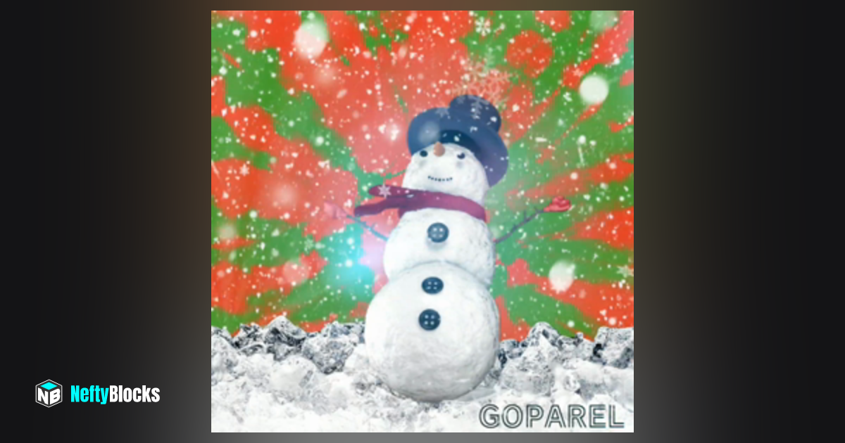 Tipsy Snowman on the Rocks #61 | NeftyBlocks | The #1 Trade to Earn NFT ...