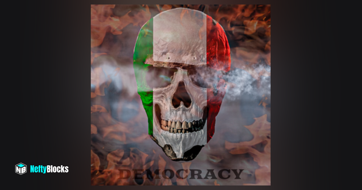 Italy Democracy #1 (HD) #3 | NeftyBlocks | The #1 Trade to Earn NFT ...