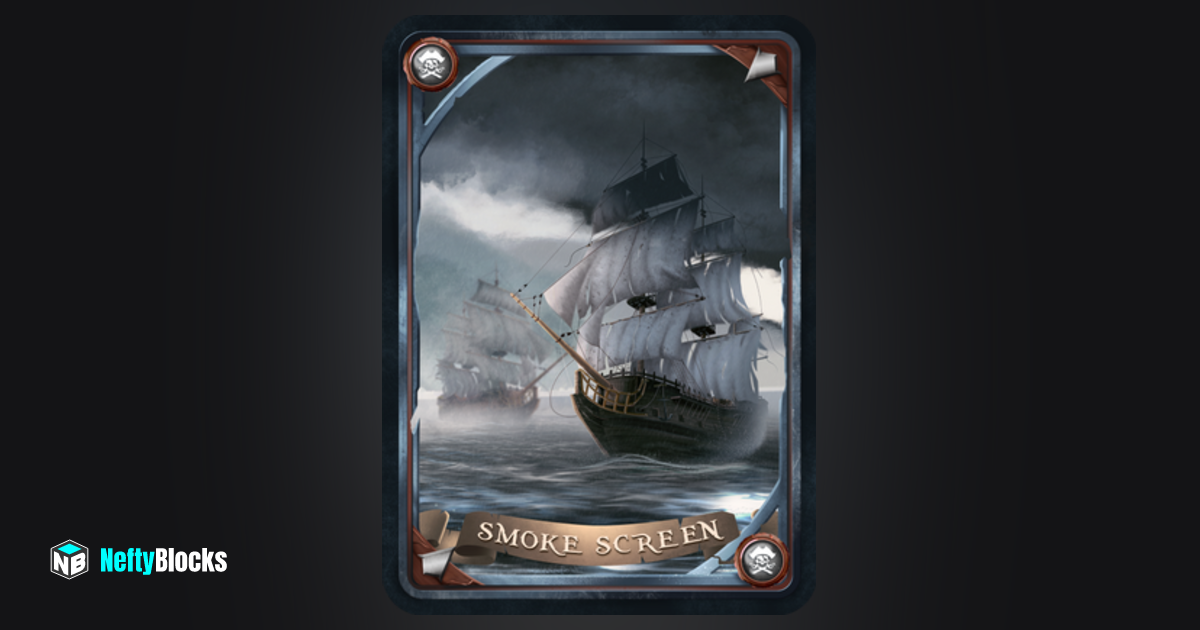 Smoke screen | NeftyBlocks | The #1 Trade to Earn NFT Marketplace on WAX