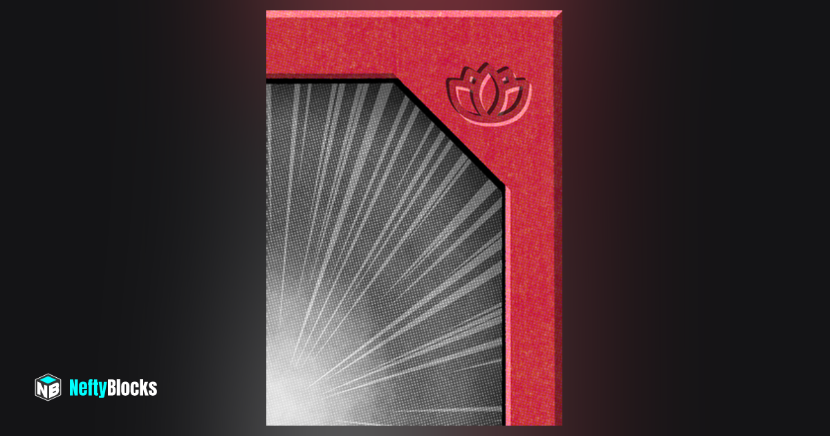 Top Right Frame - Red #1412 | NeftyBlocks | The #1 Trade to Earn NFT ...