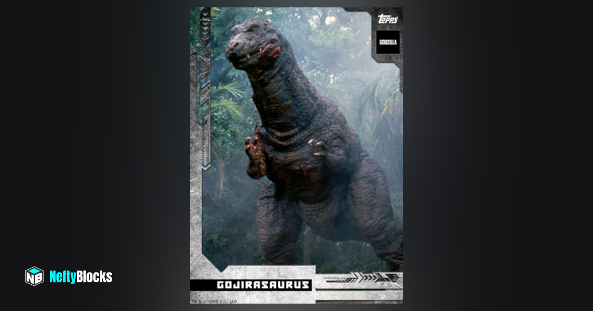 Gojirasaurus #2677 | NeftyBlocks | The #1 Trade to Earn NFT Marketplace ...