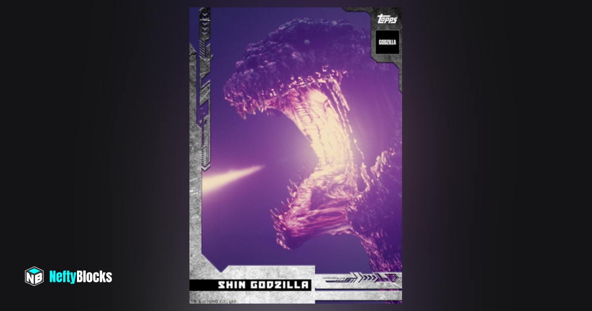 Shin Godzilla #3736 | NeftyBlocks | The #1 Trade to Earn NFT ...