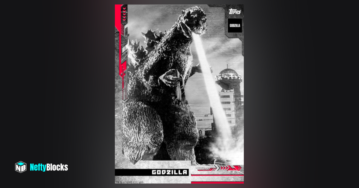 Godzilla #16 | NeftyBlocks | The #1 Trade to Earn NFT Marketplace on WAX