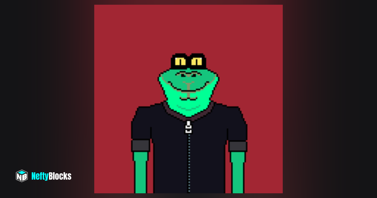 Criminal Croc #15 | NeftyBlocks | The #1 Trade to Earn NFT Marketplace ...