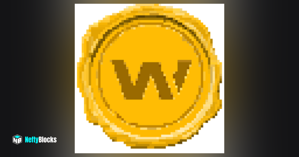 Wax Coin #32 | NeftyBlocks | The #1 Trade to Earn NFT Marketplace on WAX