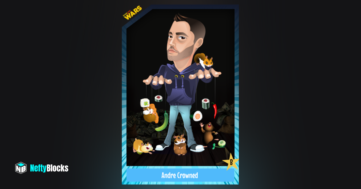 Andre Crowned | NeftyBlocks | The #1 Trade to Earn NFT Marketplace on WAX