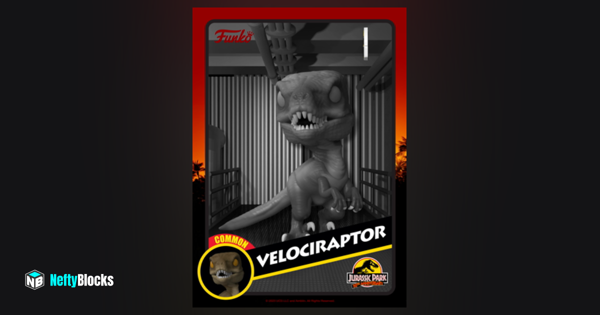 Velociraptor #2112 | NeftyBlocks | The #1 Trade to Earn NFT Marketplace ...