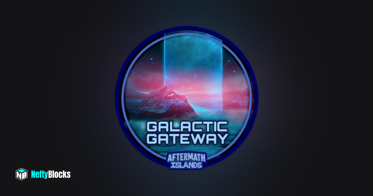 Galactic Gateway 1 Plot Parcel 92 #1 | NeftyBlocks | The #1 Trade to ...