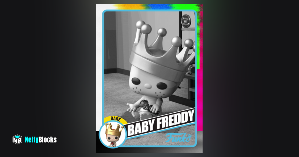 Baby Freddy Funko #1340 | NeftyBlocks | The #1 Trade to Earn NFT ...