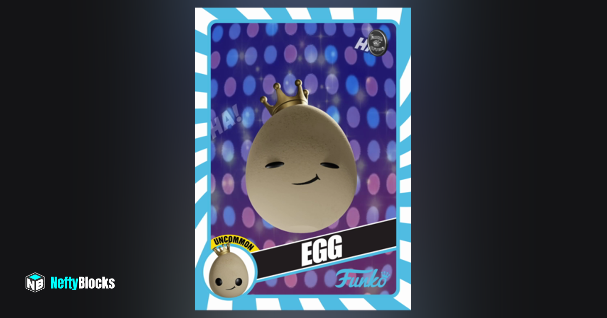 Egg #1069 | NeftyBlocks | The #1 Trade to Earn NFT Marketplace on WAX